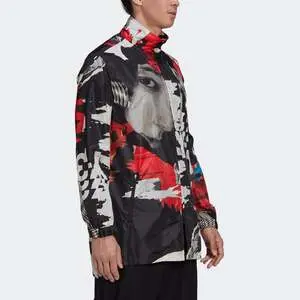Adidas Y-3 Graffiti Print Loose Jacket