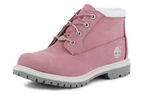 Timberland Nellie Waterproof Chukka Boots - Pink/white/grey