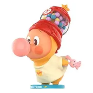 POP MART Twinkle Twinkle Be A Little Star" Blowing Bubblegum Figure - Multi-color
