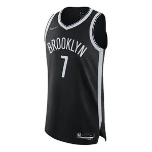 Nike X Nba Brooklyn Nets Kevin Durant 7 Jersey - Black/blue
