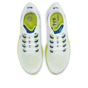 Nike Zoom Pegasus 37 Athletic Sneakers - White/blue/green