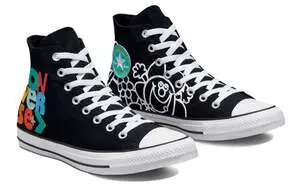CONVERSE Chuck Taylor All Star High Top "happy Faces" Sneakers