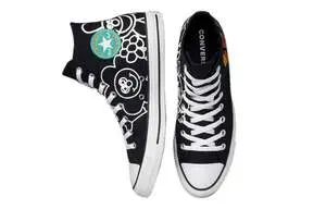 CONVERSE Chuck Taylor All Star High Top "happy Faces" Sneakers