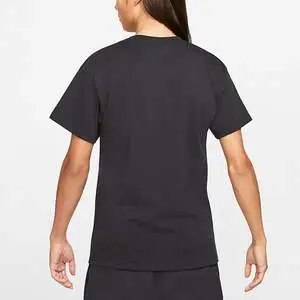 Nike Casual Sports Subject Printing Short Sleeve - Black