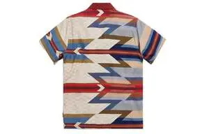 Kith X Coca-cola X Pendleton Camp Collar Shirt 'maroon Multi - Multi-color