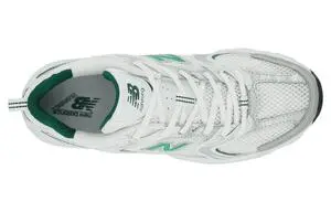 NEW BALANCE 530 Athletic Sneakers - White/green