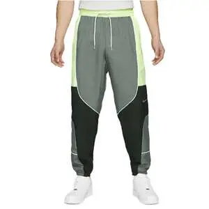Nike Throwback Colorblock Woven Basketball Bundle Feet Sports Pants