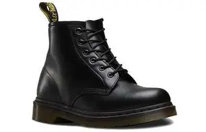 Dr. Martens 101 Smooth Leather Ankle Boots - Black