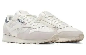 REEBOK Classic Leather Sneakers - Chalk/stucco/hoops Blue