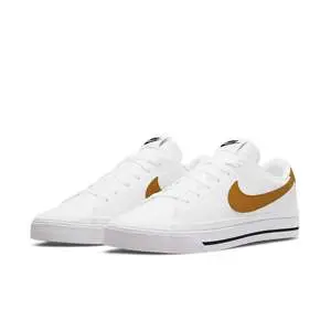 Nike Court Legacy Next Nature Low Top Sneakers - White/brown