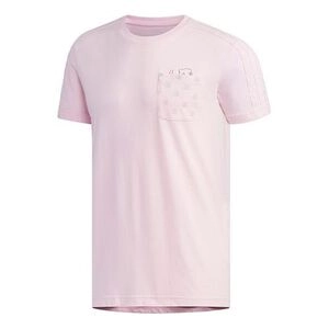 Adidas Neo X Pokémon Crossover Round Neck Short Sleeve T-shirt - Pink