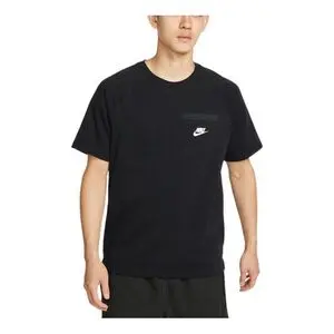 Nike Short Sleeve Crew Neck T-shirt With Chest Pocket - Multi-color