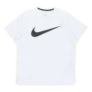 Nike Dri-fit Performance Short Sleeve Top - White