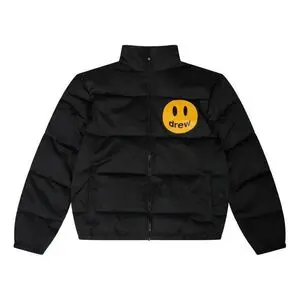 Drew House Stand Collar Puffer Jacket - Black