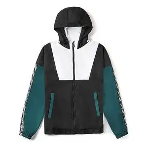 VANS Sports Hooded Jacket - Black-green