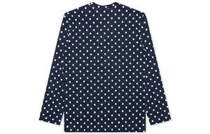 Play Comme Des Garcon Polka Dots Printing Long Sleeves Tee