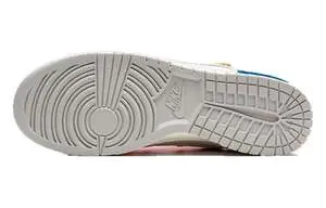 Nike Off-white X Dunk Low 'lot 31 Of 50 - Gray/white