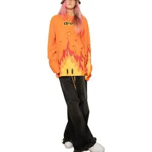 Drew House Fire Long Sleeve T-shirt