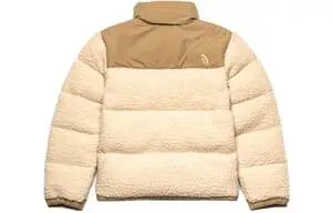 The North Face Logo Nuptse Jacket - Beige