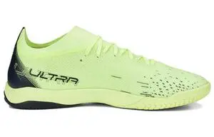 PUMA Ultra Match It Indoor Soccer Shoes - Green/black