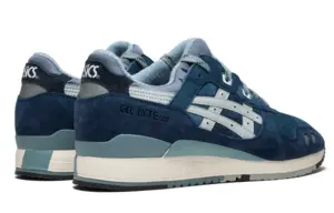 Asics X J.crew Gel Lyte 3 "blue Ribbon" Sneakers - Navy Blue/gray