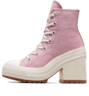 CONVERSE Chuck 70 De Luxe Heel High Top Sneakers - Pink