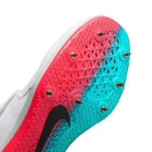 Nike High Jump Elite Athletics Spikes - White/pink