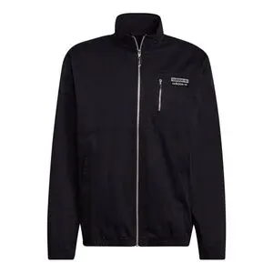 Adidas Originals R.y.v. Cotton Twill Stand Collar Jacket - Black