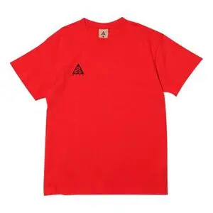 Nike Small Logo Casual Short Sleeve Large - Red