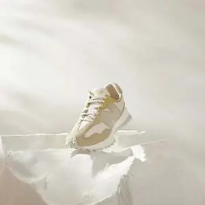 NEW BALANCE Beast X 327 "tie-dye Sea Salt" Sneakers - Cream