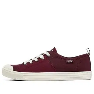 Sketchers Skechers Bobs B Cool Lace-Up Sneakers Wine Red