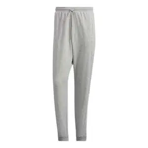 Adidas Solid Color Drawstring Casual Breathable Sports Pants/trousers/joggers Gray - Multi-color