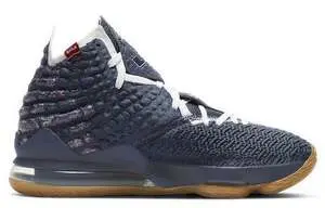 Nike Lebron 17 "uconn" Basketball Sneakers - Blue