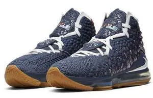 Nike Lebron 17 "uconn" Basketball Sneakers - Blue