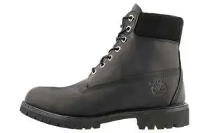 Timberland 6 Inch Premium Waterproof Lace-up Boots - Black