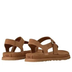 UGG Goldengaze Toe Post Sandals - Chestnut