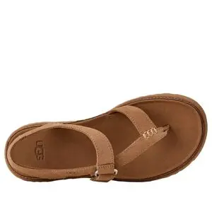 UGG Goldengaze Toe Post Sandals - Chestnut