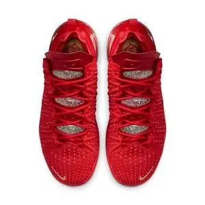 Nike Lebron 18 'x-mas In La' Sneakers - Red/gold