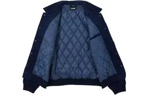 PALACE Double Dragon Embroidered Bomber Jacket - Navy