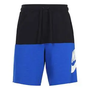 Nike Colorblock Logo Shorts - Royal Blue