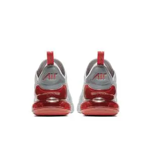 Nike Max 270 Athletic Sneakers - Grey/red