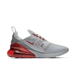 Nike Max 270 Athletic Sneakers - Grey/red