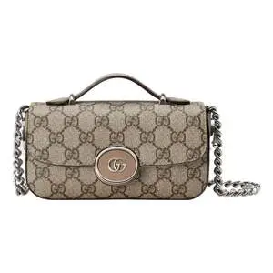 Gucci Petite Gg Mini Bag - Beige/ebony