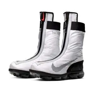 Nike Vapormax Flyknit Gator Ispa Boots - Silver