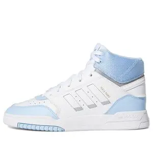 Adidas Originals Drop Step High Top Sneakers - Blue/white