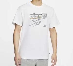 Nike Graffiti Print Short Sleeve T-shirt