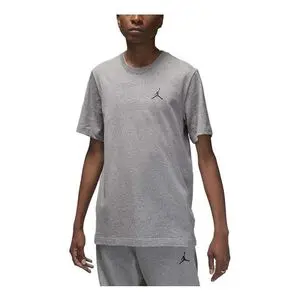JORDAN Logo T-shirt 'grey - Grey/multi-color