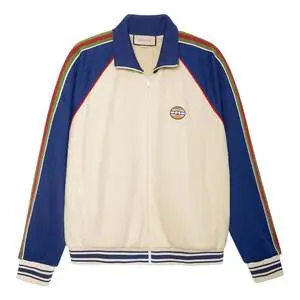 Gucci Gg Patch Zip Jacket - Colorblock
