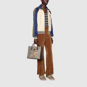 Gucci Gg Patch Zip Jacket