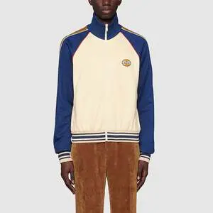 Gucci Gg Patch Zip Jacket